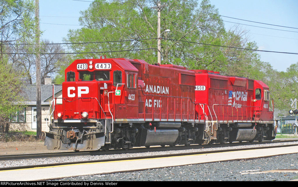 CP 4433, CP's Tomah Sub.